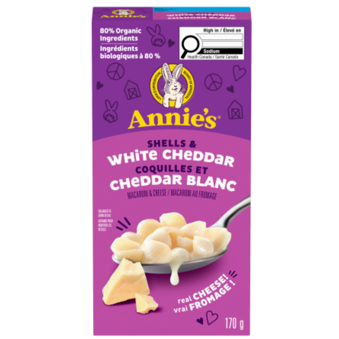 Annie's Shells & White Cheddar Macaroni & Cheese 170g – Saskatoon Herbs ...