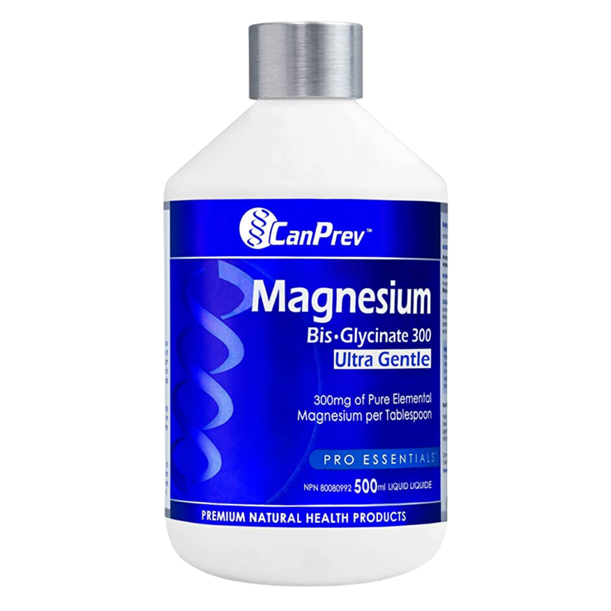 CanPrev Magnesium Bis-Glycinate 300MG 500ml – Saskatoon Herbs 'n Health